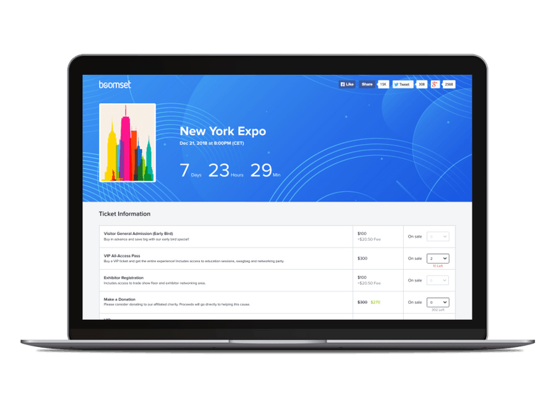 Event Platform for In-Person and Hybrid Events | Boomset