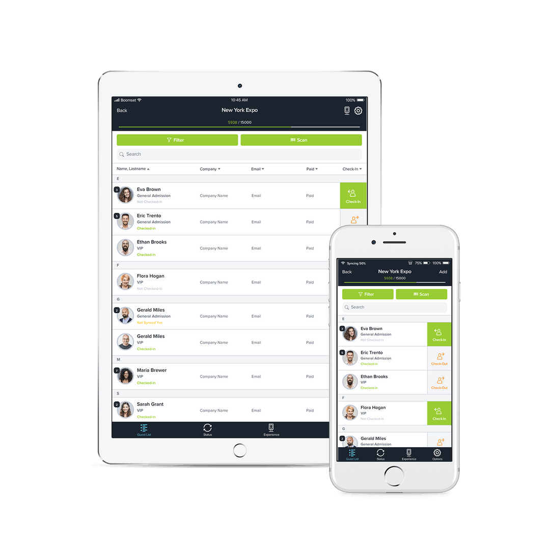 Guest Check-In & On-Site Badge Printing | Boomset