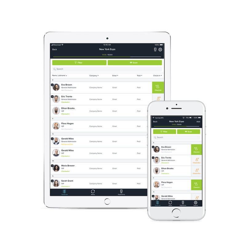 Guest Check-In & On-Site Badge Printing | Boomset