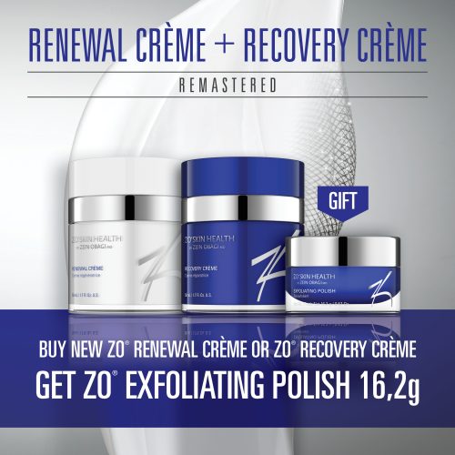 Ny og forbedret ZO Renewal og ZO Recovery cream