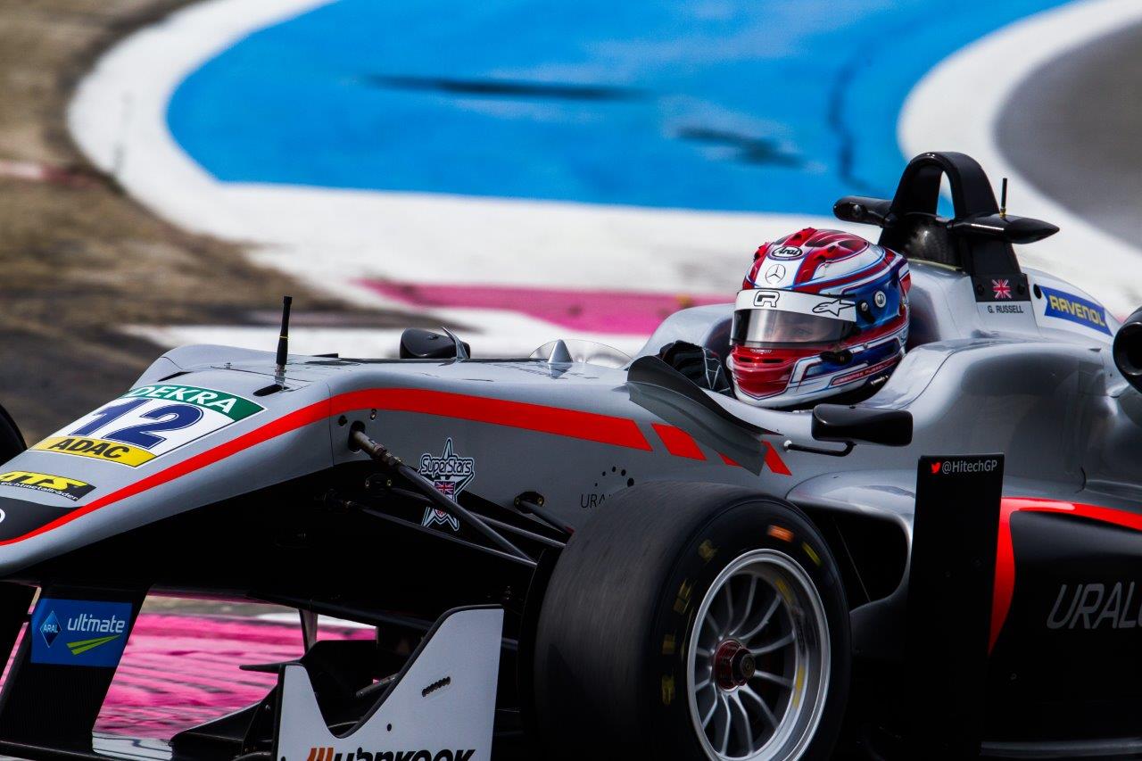 Russell 3rd on Hitech GP FIA F3 Debut at Paul Ricard