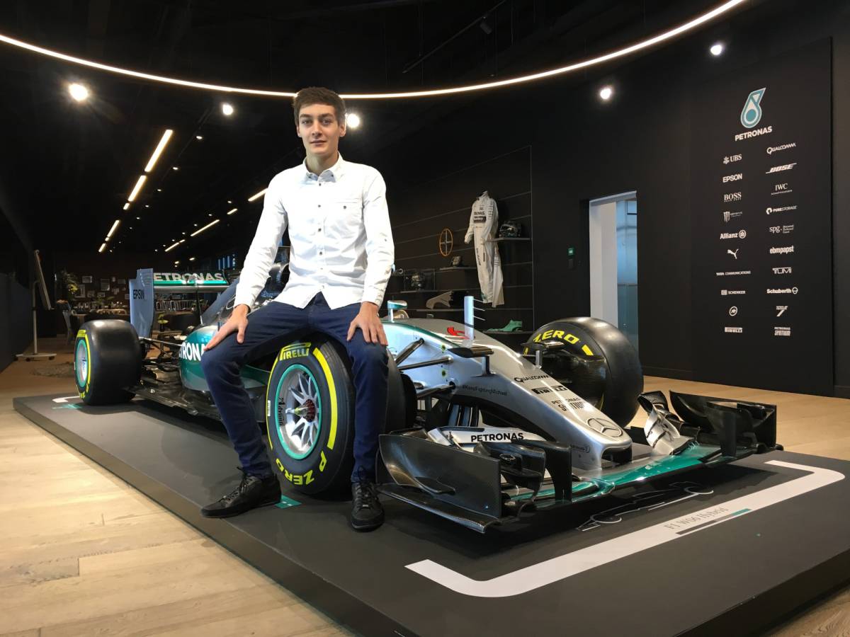 George Russell joins Mercedes AMG F1 Young Driver Programme