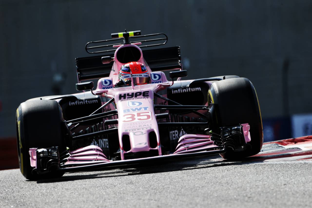 Russell Completes Force India FP1 Session at Abu Dhabi