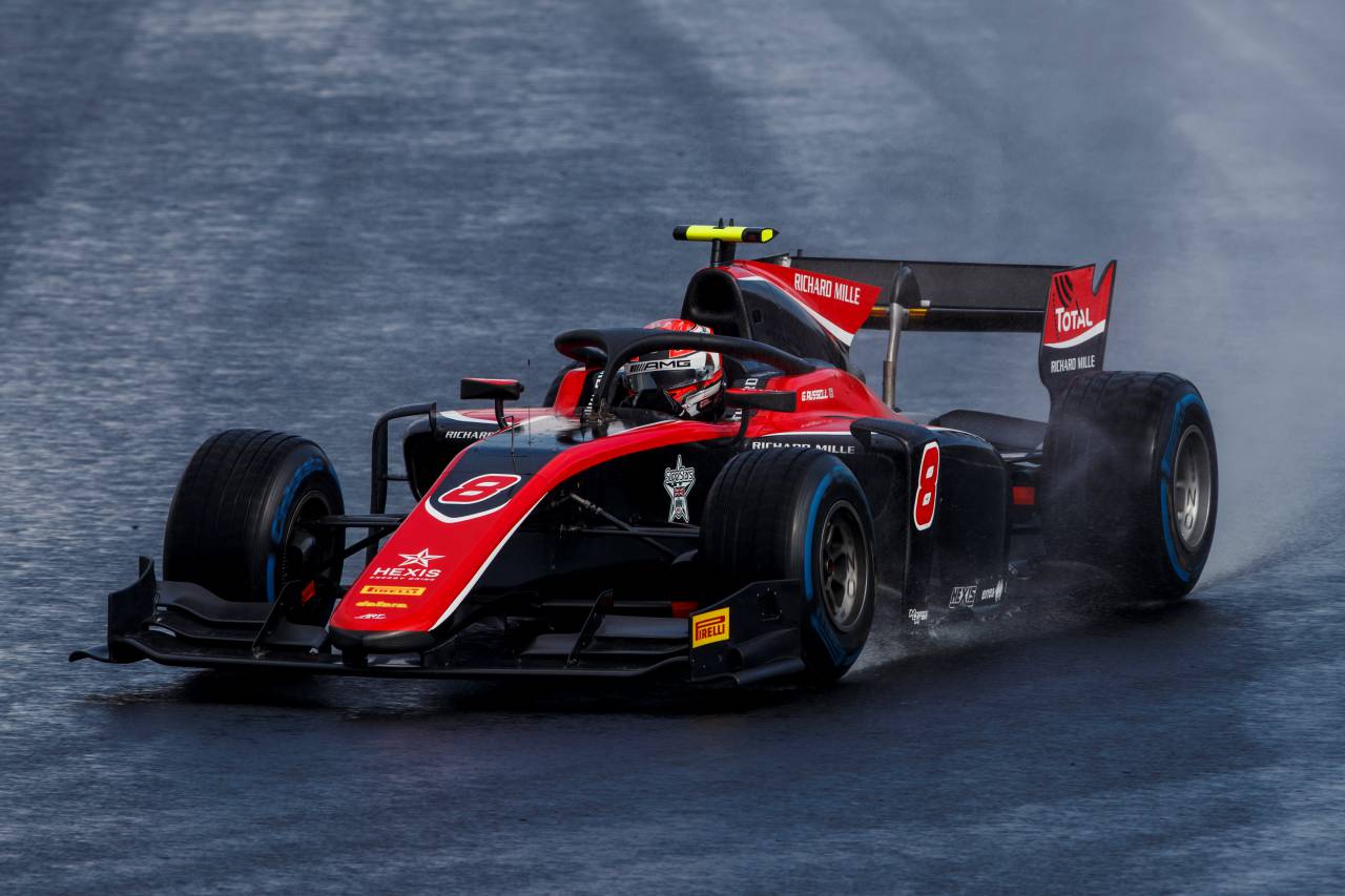 Russell denied in Budapest F2 Feature by Technical Issue