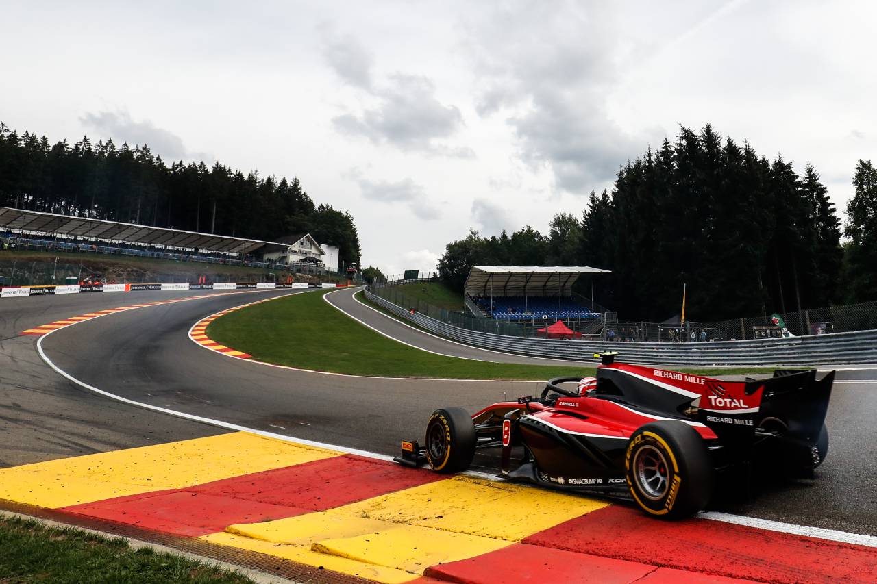 Podium for George Russell in Spa FIA F2 Feature Race