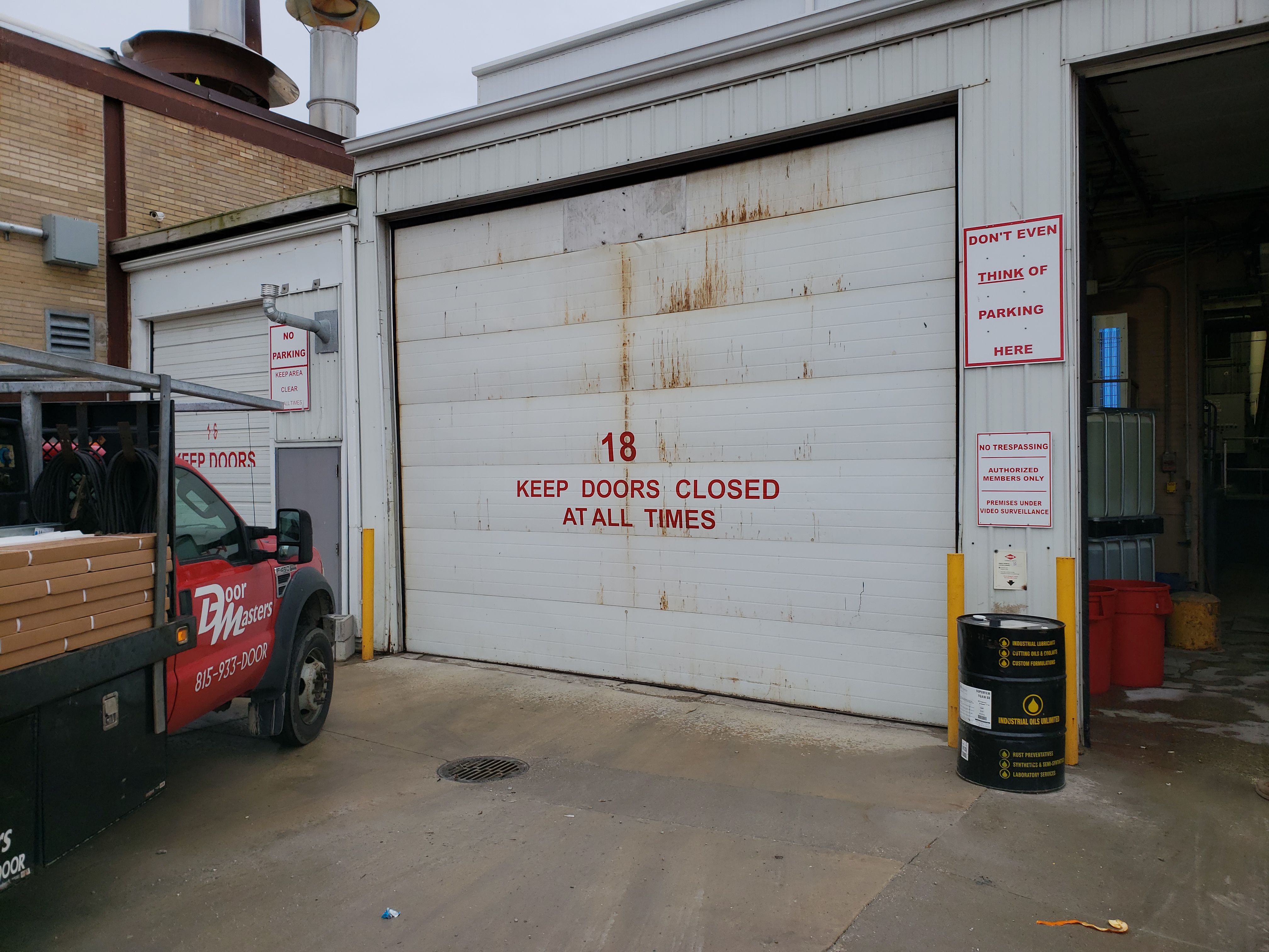 Commercial OH Door | Commercial Installation | Door Masters ...