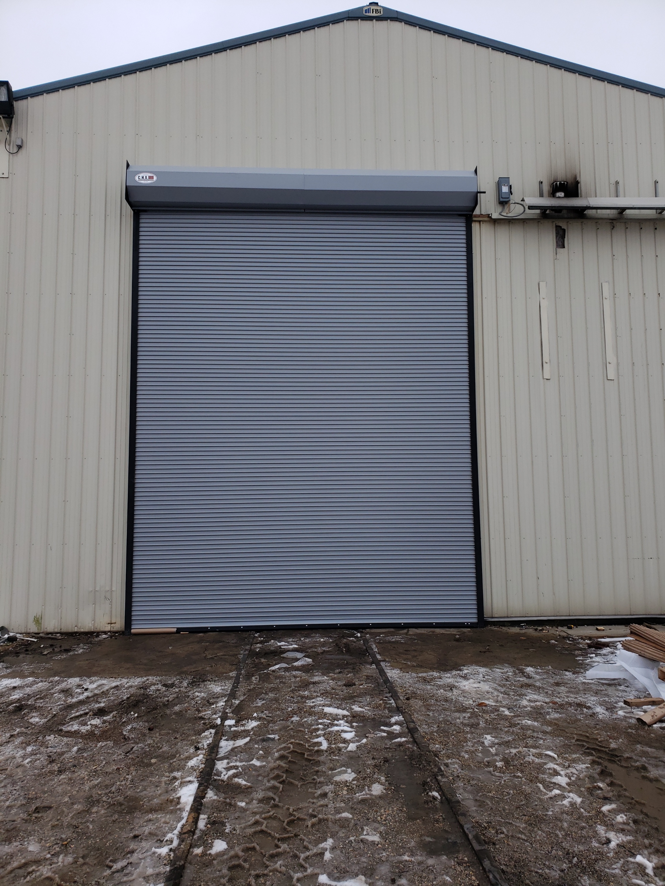 Railway Rolling Steel Door Installs | Commercial Installation | Door ...