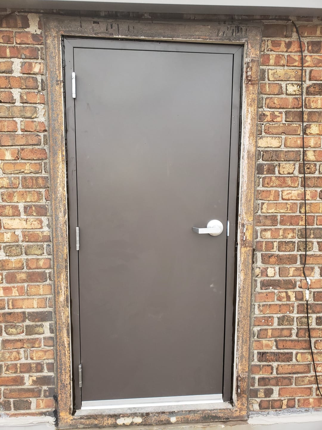 Rooftop Entry Door Install | Commercial Installation | Door Masters ...