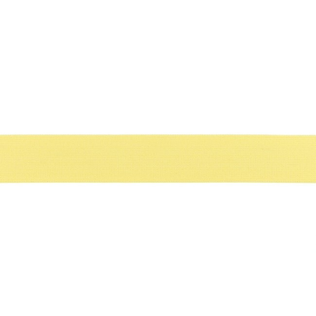25mm wide Muted Yellow Waistband Elastic