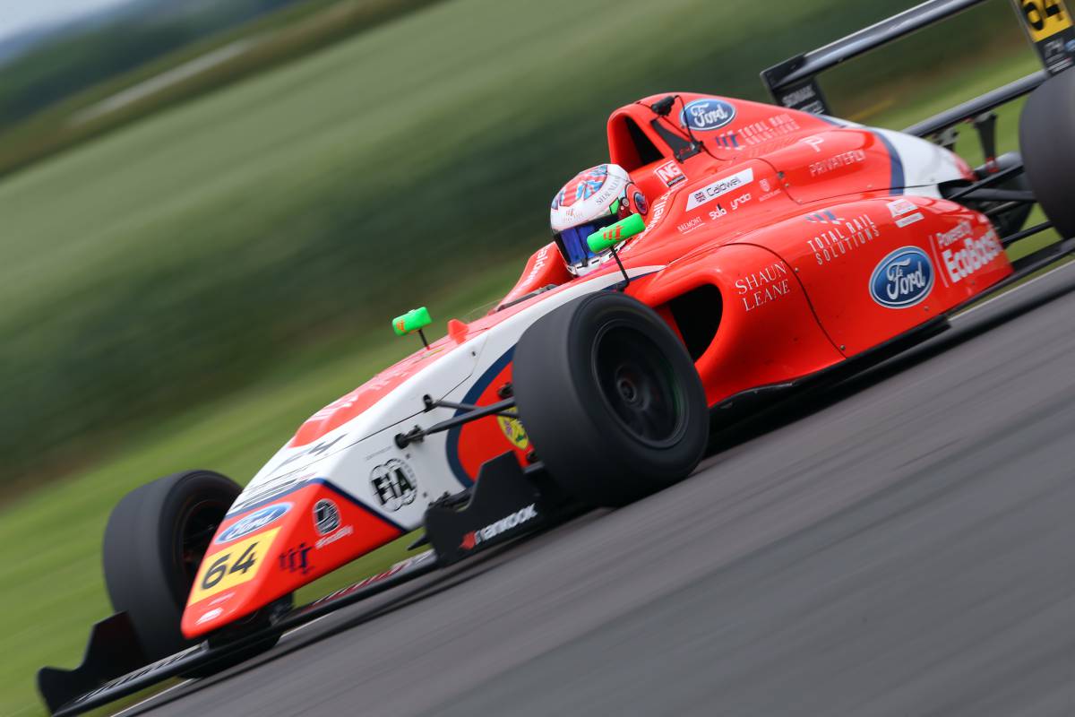 Olli becomes youngest ever points scorer in British F4 | Olli Caldwell