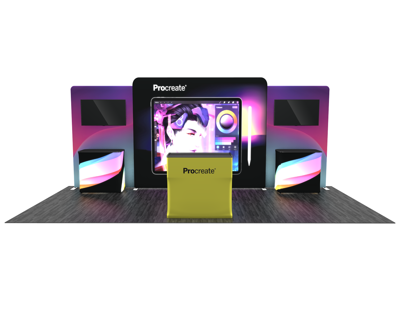 Wavelight Backlit Kit 20.06 | Trade Show Booth Display