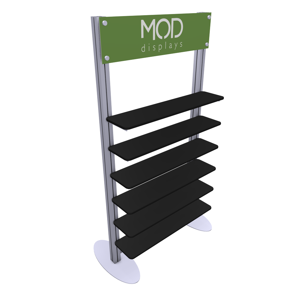 XVline PS2 Product Shelves | Trade Show Counter