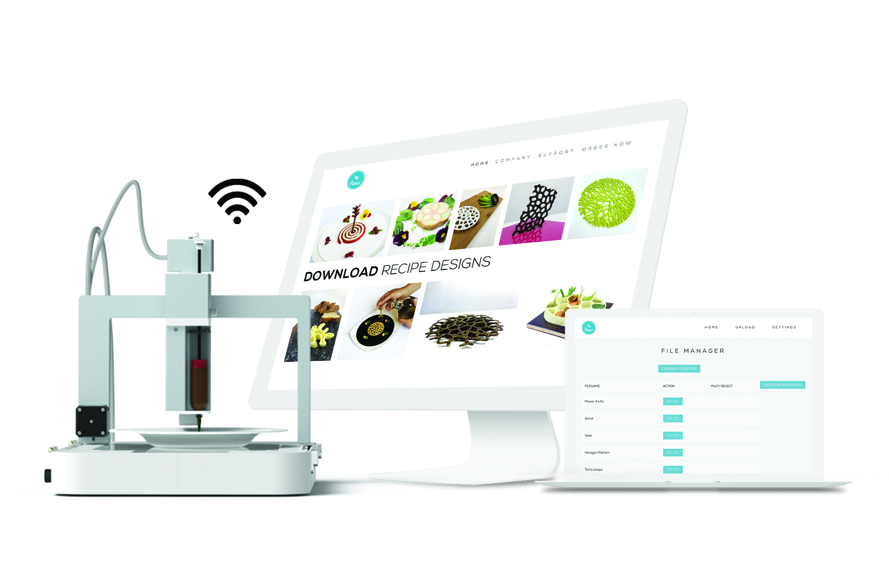 3D Food Printer | Focus | byFlow