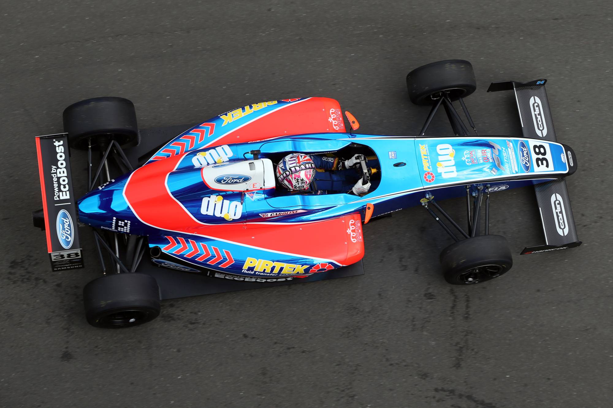Jamie Caroline Pirtek Racing British F4 | MDM Designs