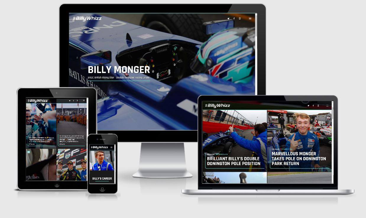 Motorsport Website Design | MDM Designs