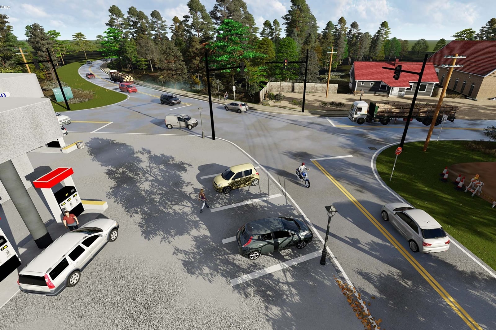 Van Dyke Peanut Roundabout