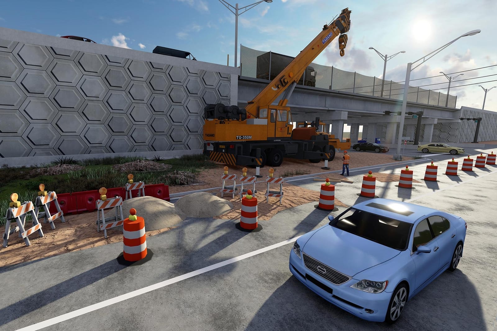 3D Infrastructure Visualization & Animation Studio