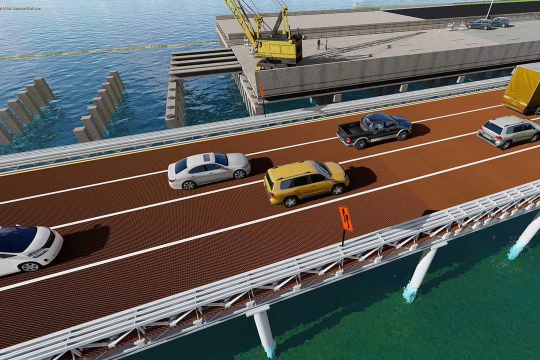 SR 60 Plan and Elevation (Courtney Campbell Causeway)