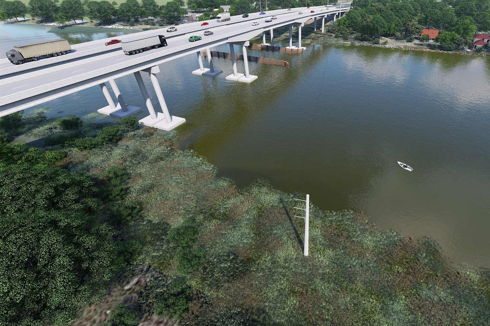 Islands Expressway Over Wilmington River/Bascule Bridge