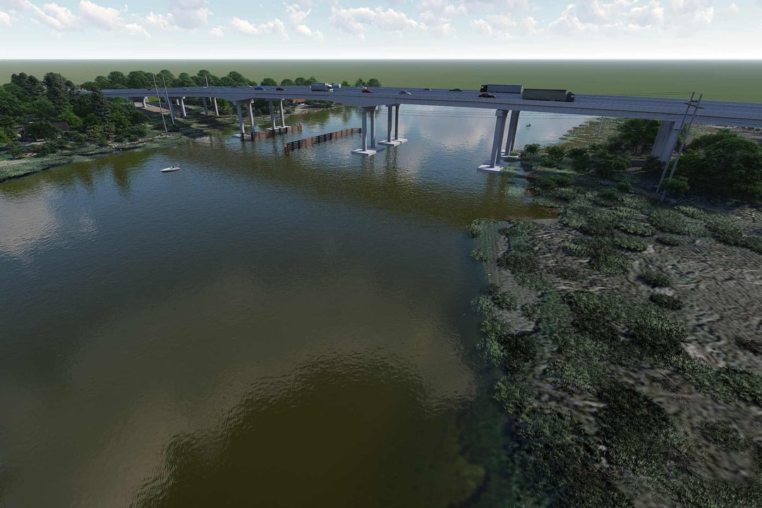 Islands Expressway Over Wilmington River/Bascule Bridge