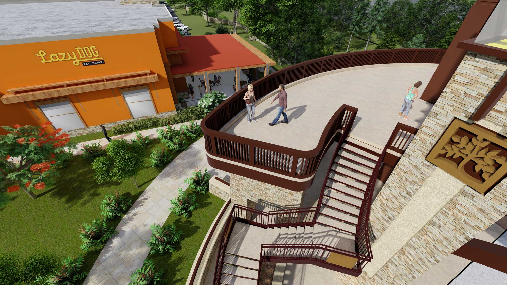 Peachtree Corners Pedestrian Bridge