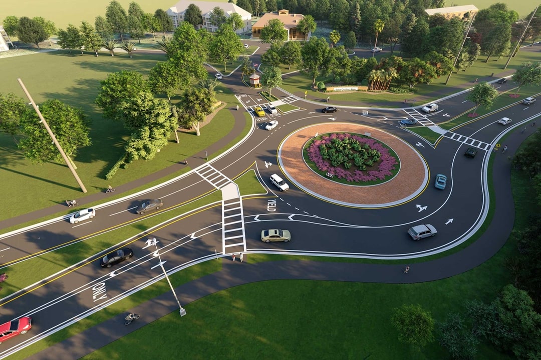 Lake Carlton Roundabout