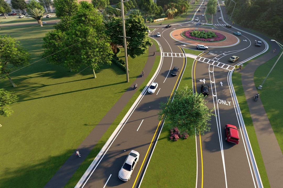 Lake Carlton Roundabout