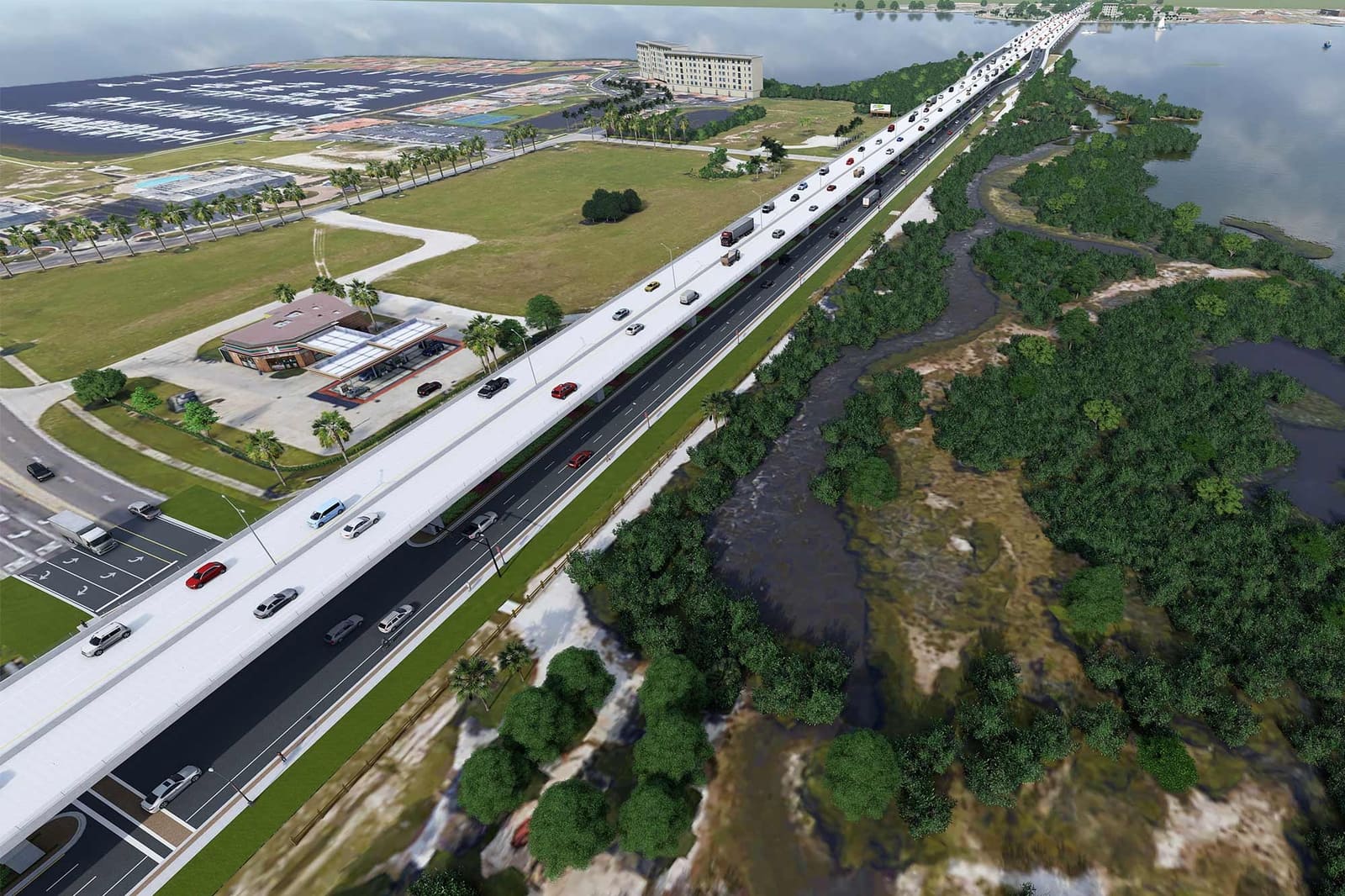 I-285 at I-20 East Interchange