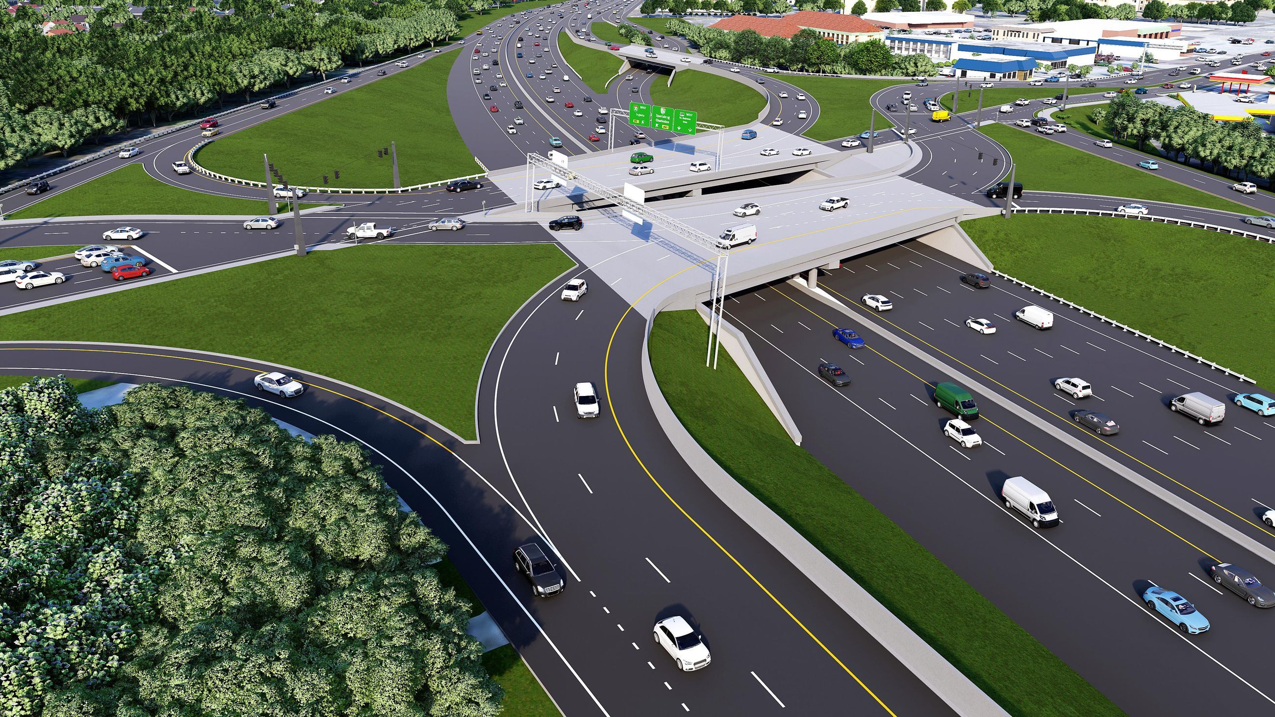 I-20 Interchange Carolina Crossroads Phase 2