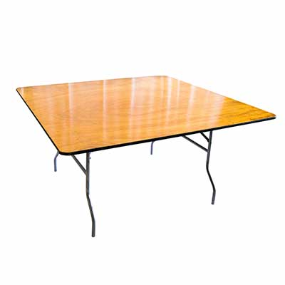 5ft X 5 Ft Square Table for Rent | Furniture Rentals | Fleur de Lis ...