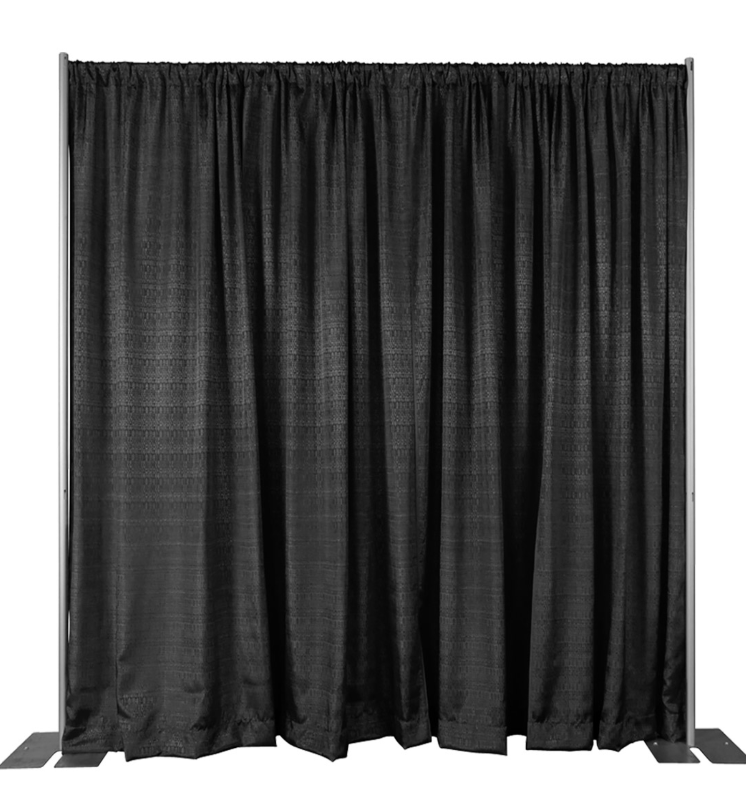 Pipe and Drape: Black Banjo - 8' for Rent | Pipe & Drape Rentals ...