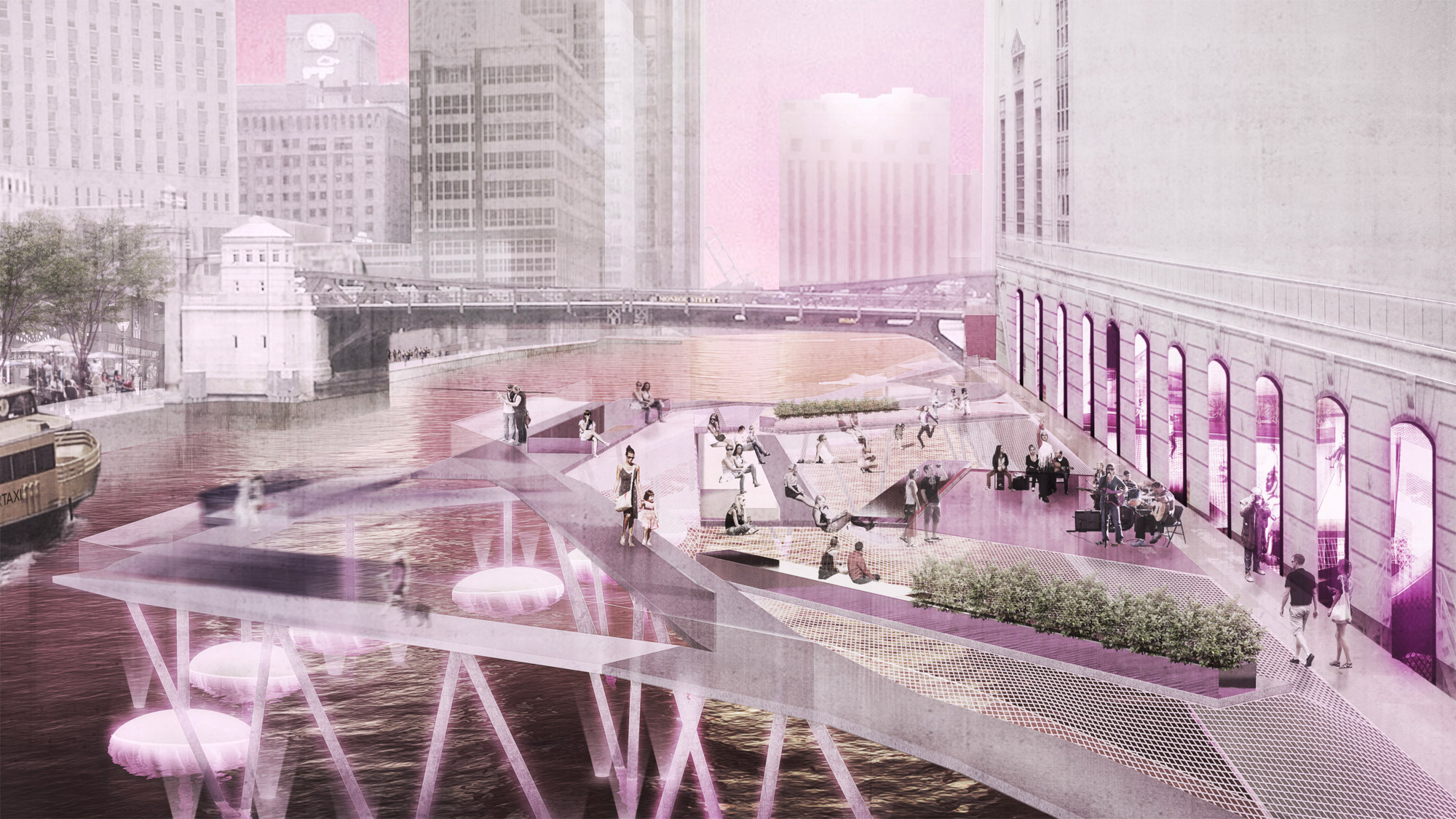 Rivertop Opera - Chicago River Edge Ideas Lab