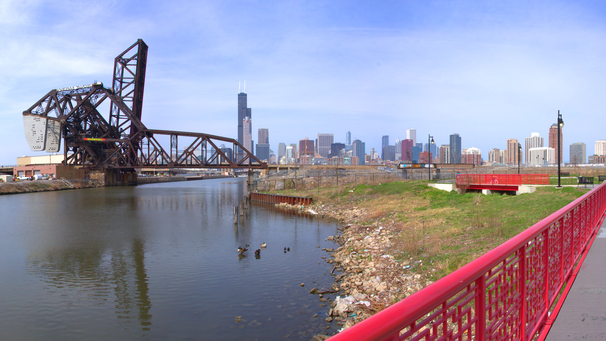 Air Line Bridge Edge - Chicago River Edge Ideas Lab