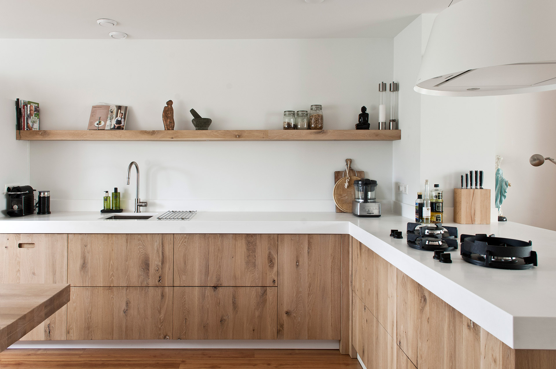 Strakke, mooie, moderne keuken