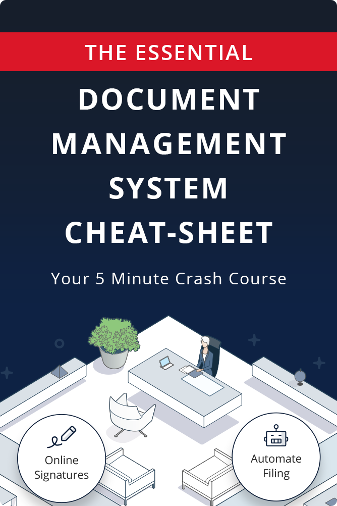 The Essential Document Management System Cheat Sheet