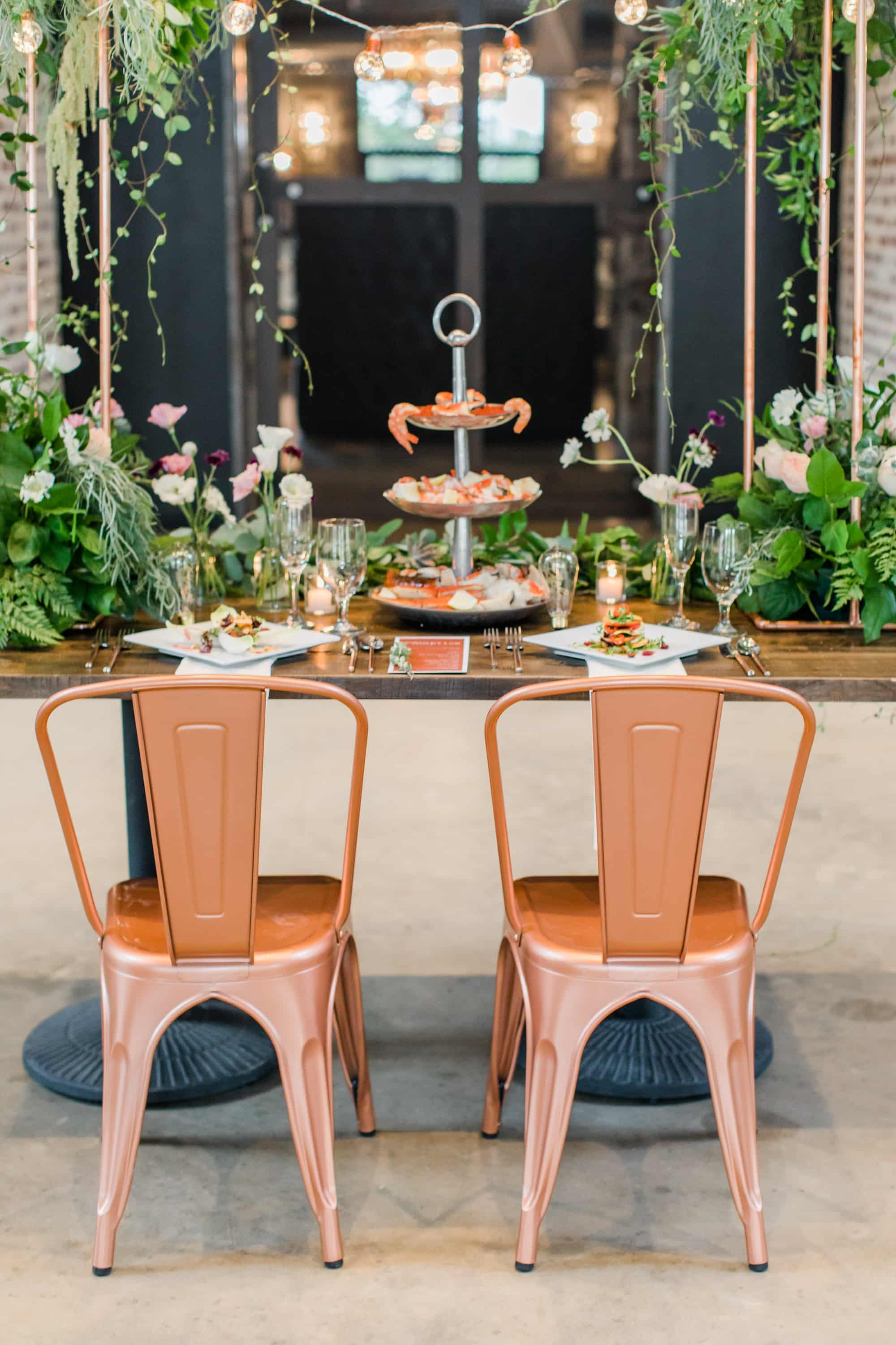 Vintage Upholstered Chair Rentals Copper Chairs