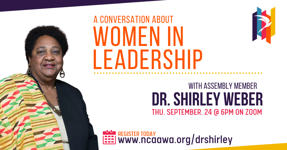 A Conversation About Women in Leadership with Dr. Shirley Weber | Sep ...