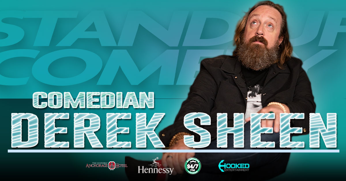Comedian Derek Sheen 4/23 | Apr 23, 2022 | Koot's