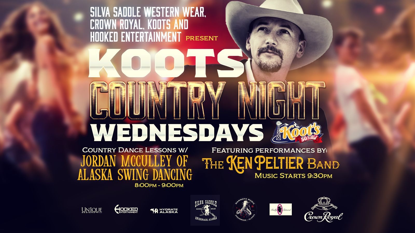 KOOT'S Country Night w/ Ken Peltier at Koot's 8/31 | Aug 31, 2022 | Koot's