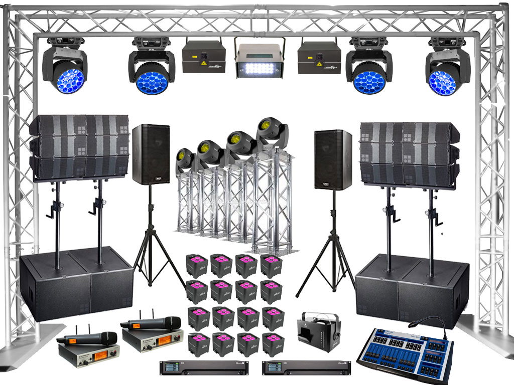 Hire DJ Lighting & Sound Production - SpinSisters
