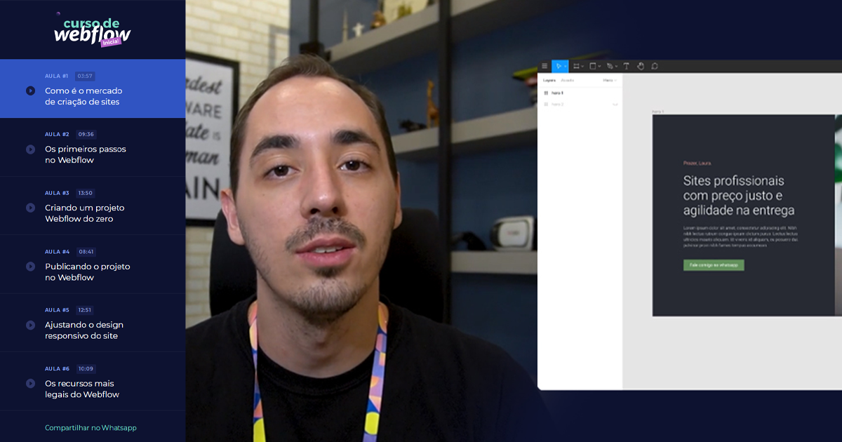 Curso de Webflow Completo - Prático e 100% Online