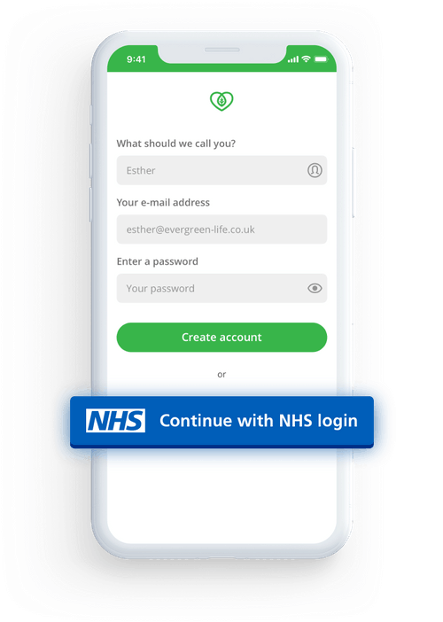 NHS Login | Patient Services | Evergreen Life