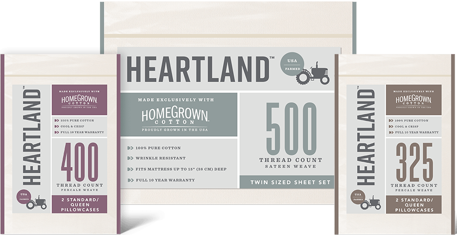 Heartland Sheets | HomeGrown Cotton