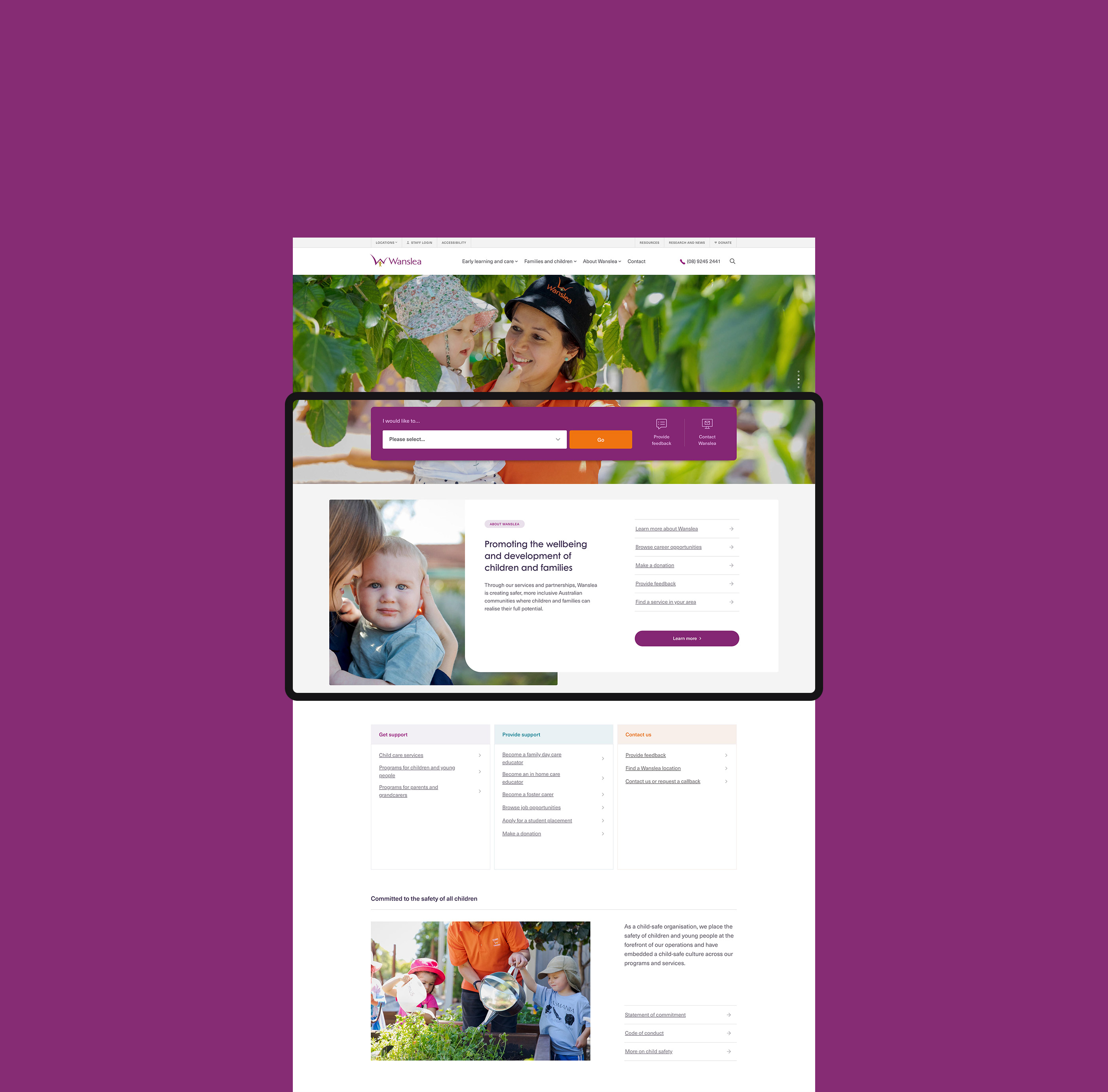 Wanslea | Baker Creative