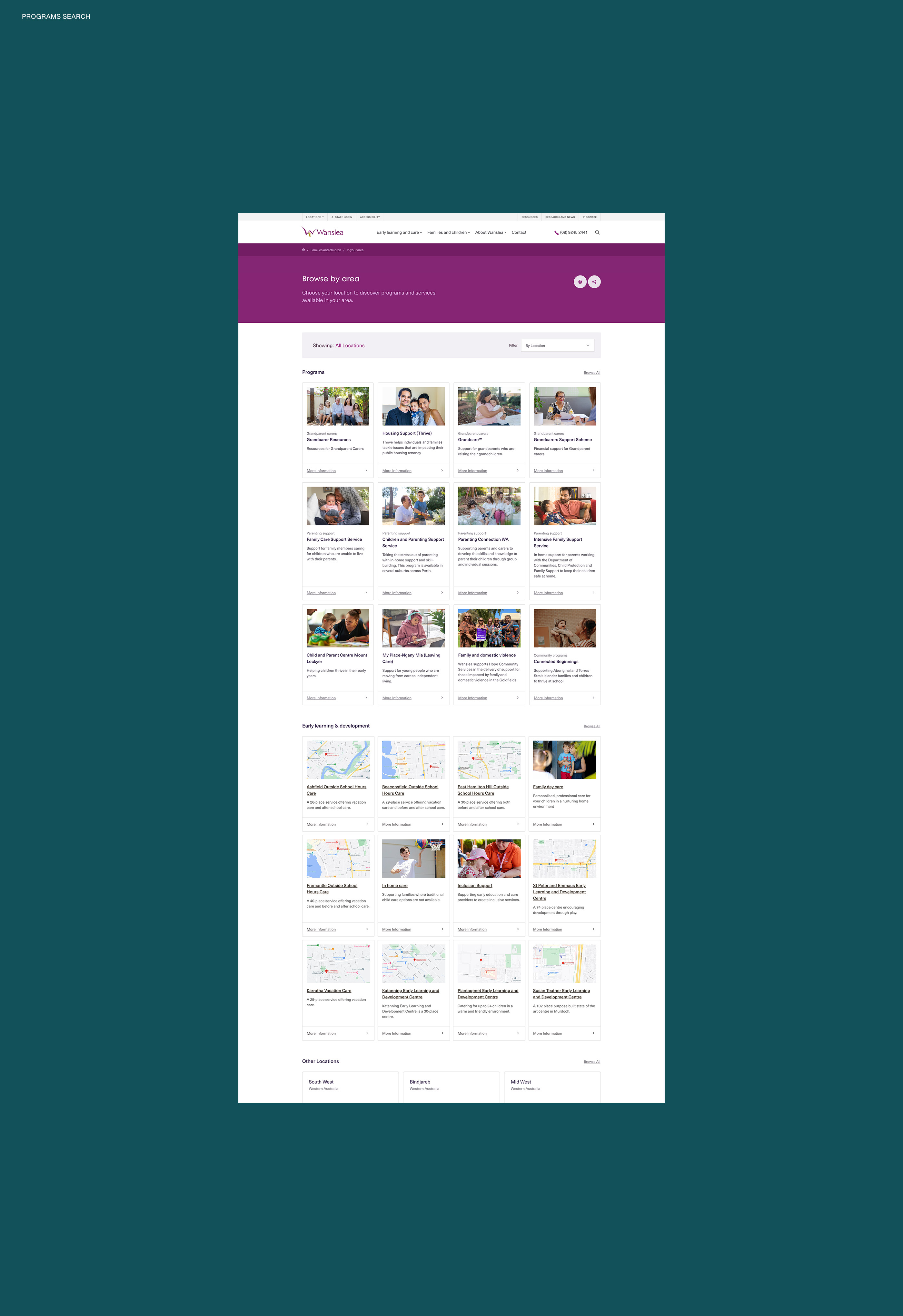 Wanslea | Baker Creative