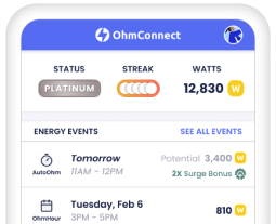 OhmConnect | Save Energy. Get Paid.