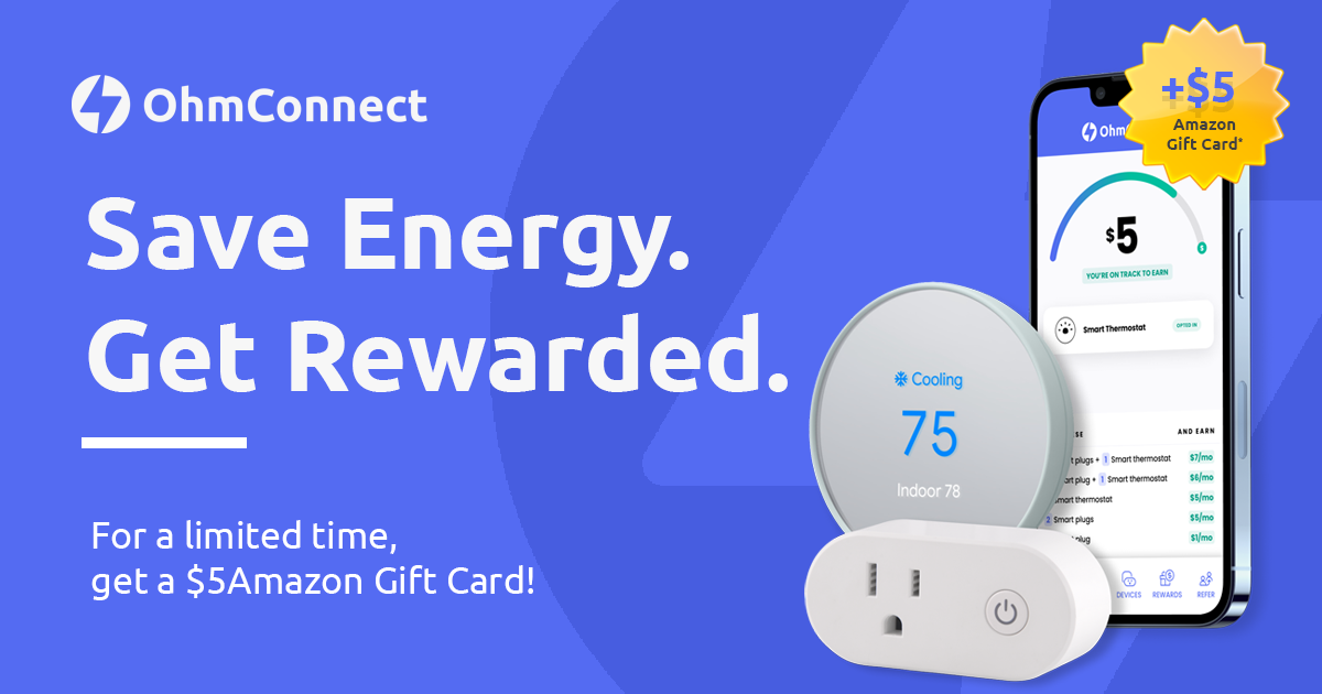Make money with OhmConnect by saving energy