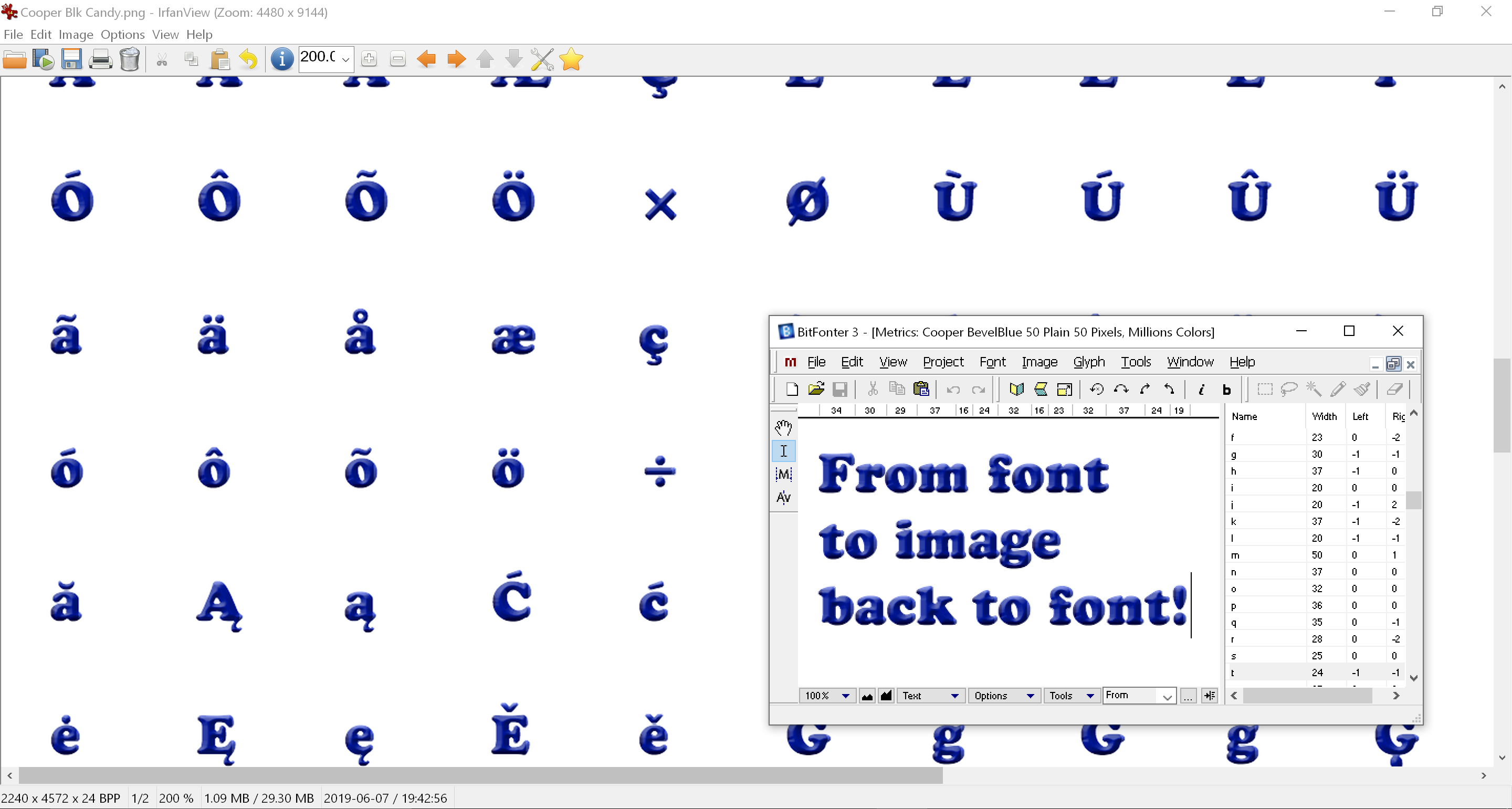 Bitmap Font Creator Zoomtravel