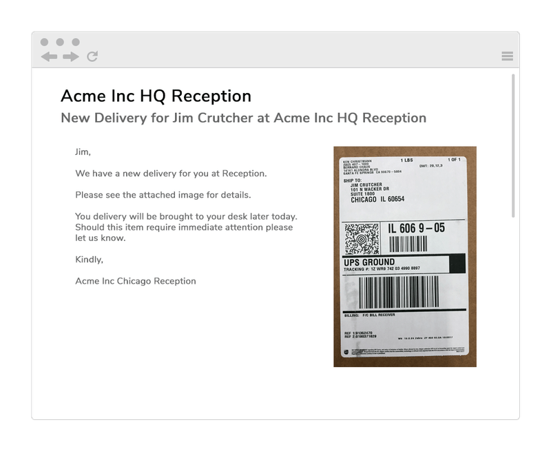 Delivery and Package Management for Corporate Offices