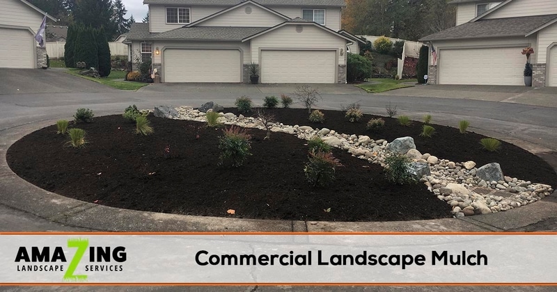 Commercial Landscape Mulch | Amazing Landscape Services